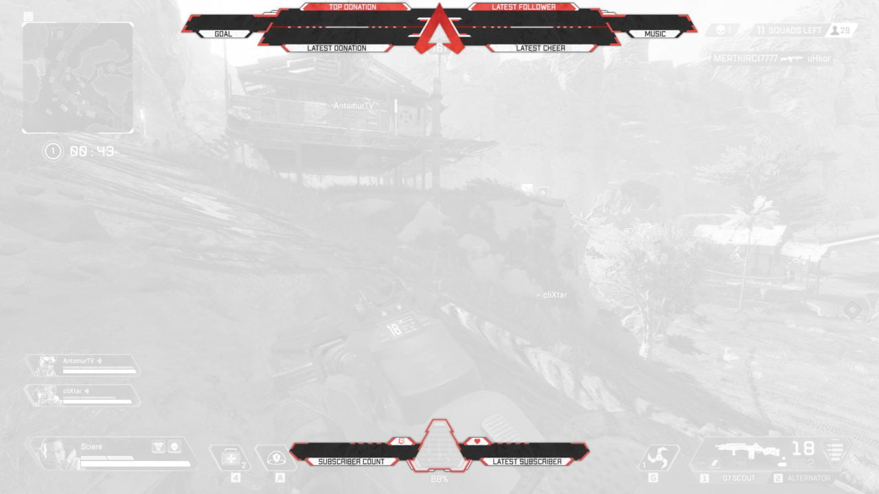 Classic Overlay | Template for OBS ⚡
