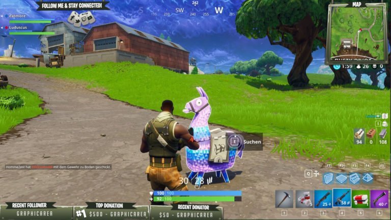 Fortnite II - Twitch Overlay | Graphicarea.net