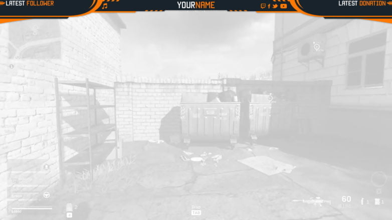 PUBG II - Twitch Overlay | Graphicarea.net