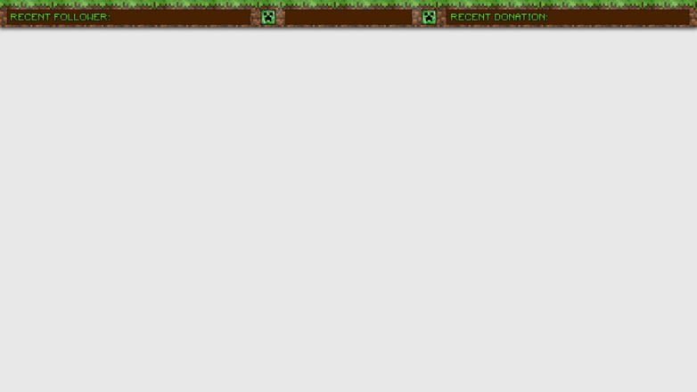 Minecraft - Twitch Overlay | Graphicarea.net