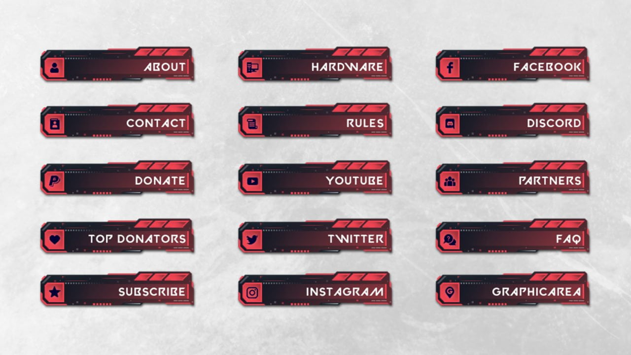 How to Implement Panels on Twitch | Graphicarea.net