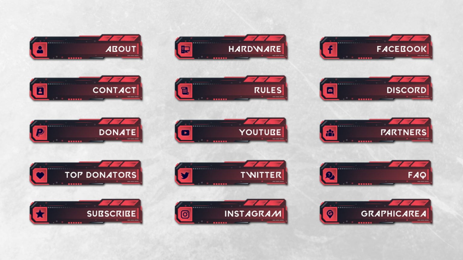 How to Implement Panels on Twitch | Graphicarea.net
