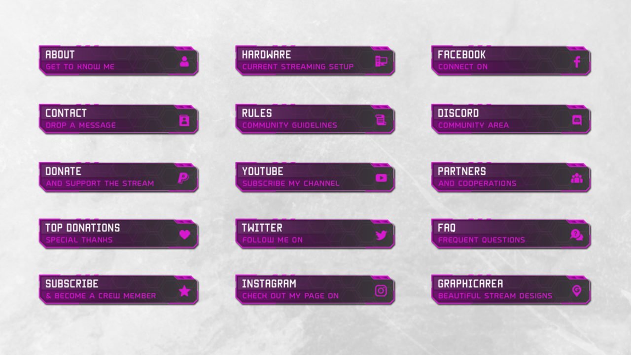 Transformer - Twitch Overlay | Graphicarea.net