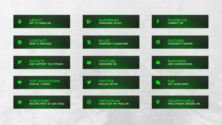 Superb - Twitch Panels | Graphicarea.net