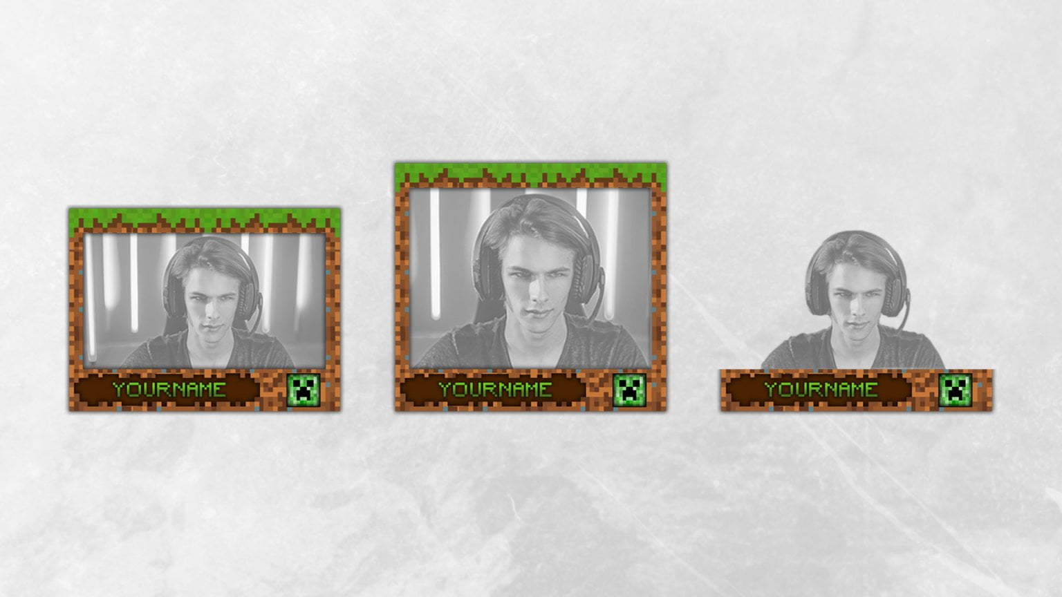 Minecraft - Facecam Overlay | Graphicarea.net