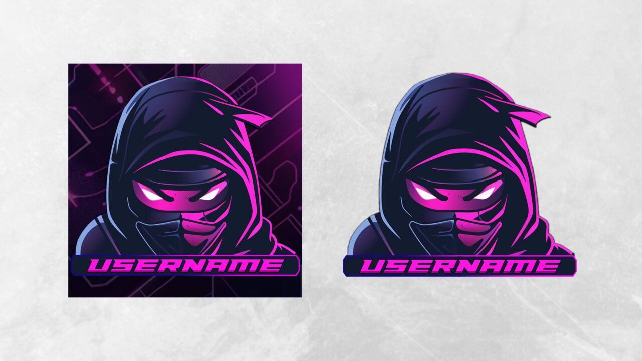 Logos for Streamers on Twitch, Kick and YouTube Gaming