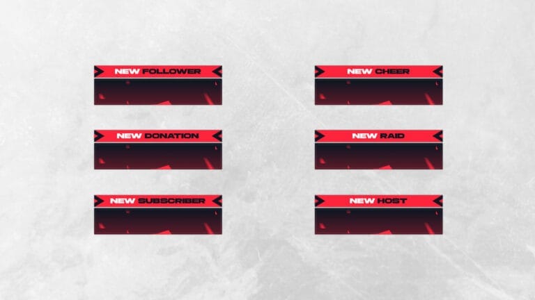 300+ Free & Premium Twitch Alerts