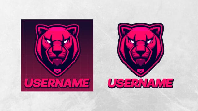 Logos for Streamers on Twitch, Kick and YouTube Gaming