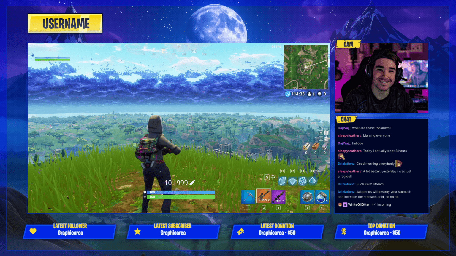 Twitch Overlay | Editable Premium Designs 🎮