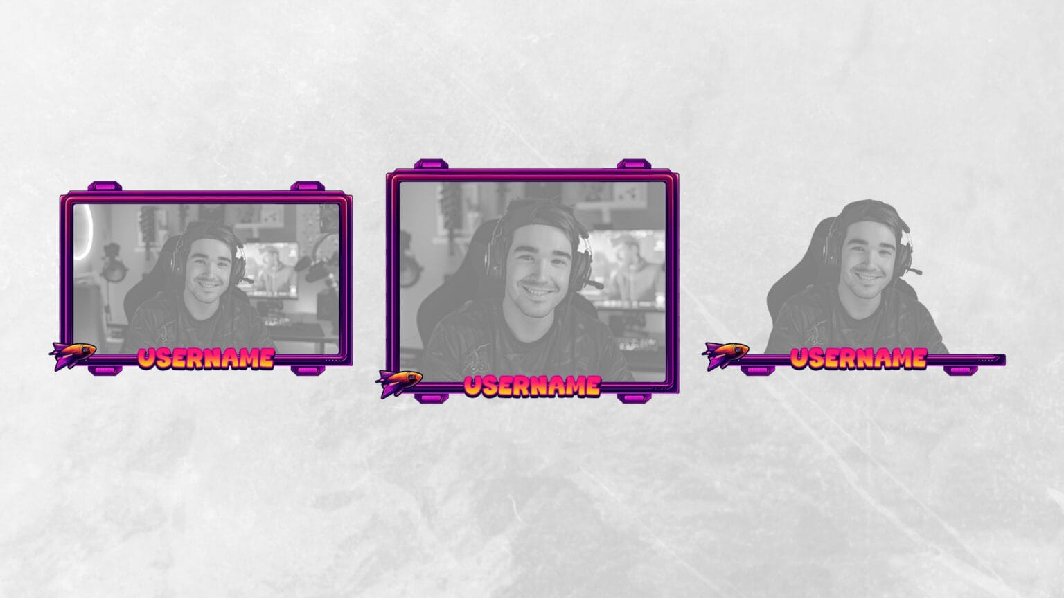 Facecam Overlay | Webcam Border for Twitch Cam Frame 🎯